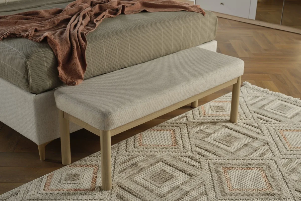 BORNEO Rectangular Pouffe | Istikbal Furniture